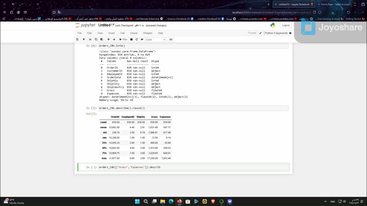 Data Analysis Using Python: A Comprehensive Guide to Data Analysis P1 - YouTube