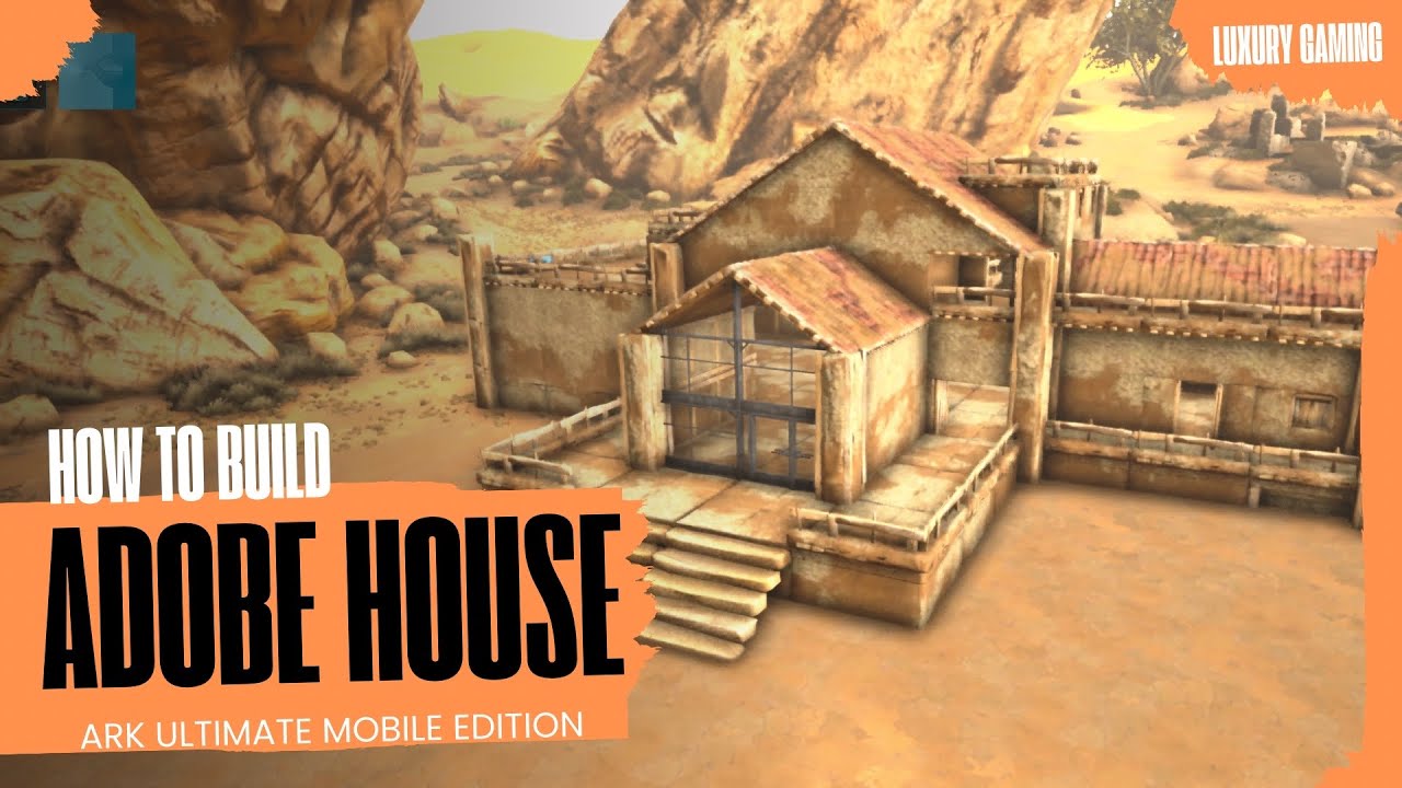 #1 How To Build House - Xây Nhà ARK Ultimate Mobile Edition || Luxury ...