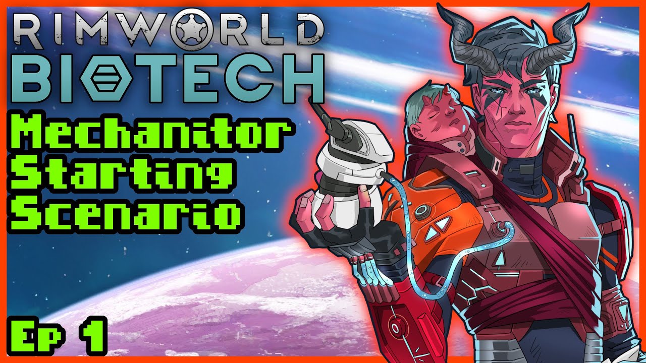 The Mechanitor is a Tough Scenario! | RimWorld Biotech Episode 1 - YouTube
