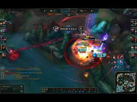 Samira spins or something and pentakills idk i dont play adc's