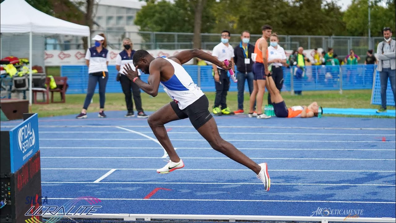 Frederick Afrifa 400m - Italian National Club Championship Final - YouTube