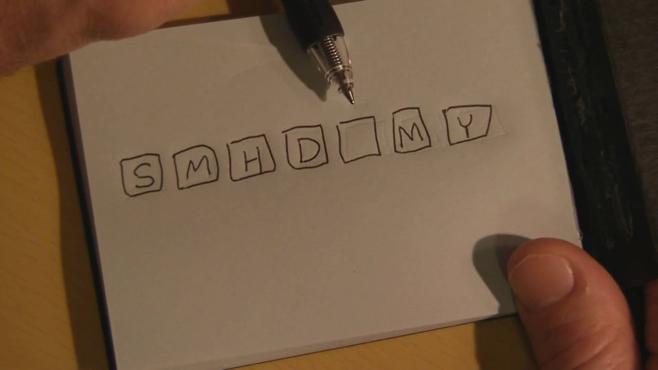 Missing Letter Puzzle - YouTube