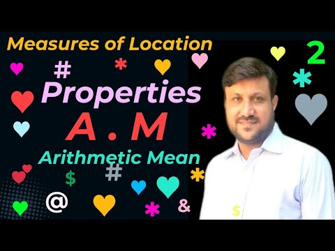 Properties of Arithmetic Mean | Numerical Properties of Arithmetic Mean ...