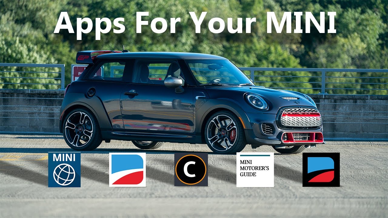 Apps for your MINI Cooper - YouTube