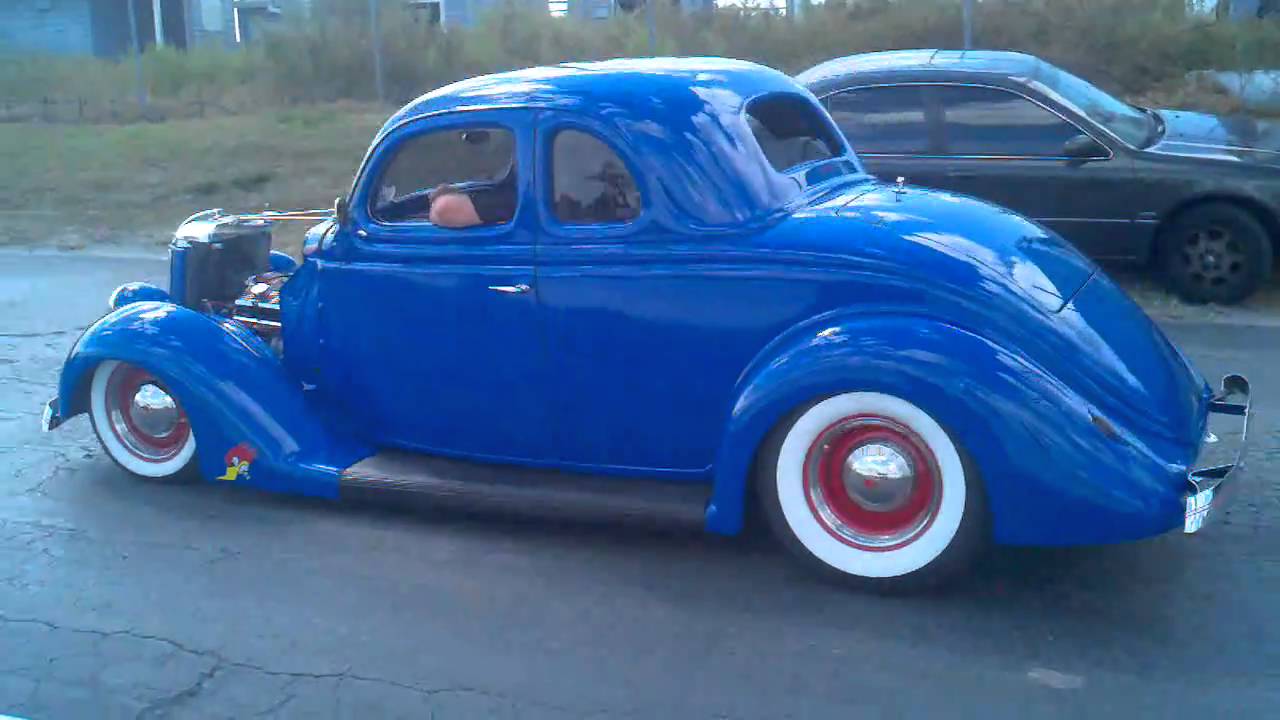 Ray Minchin's 1936 Ford 5-Window Coupe - YouTube