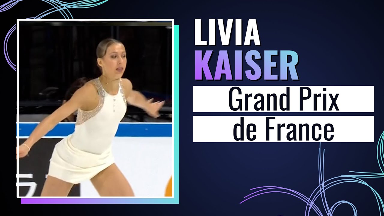 Livia KAISER (SUI) | Women Free Skating | Grand Prix de France 2024 | # ...