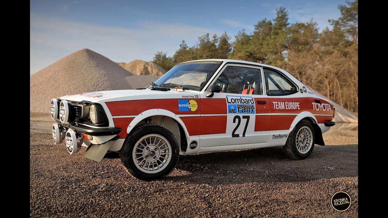 Toyota Corolla TE27 - Tor Modlin Rally Show - Kronika Rajdów - YouTube