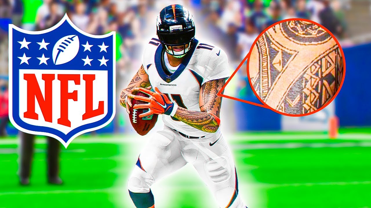 Getting Tattoos + My NFL Debut! Madden 25 Superstar Mode #3 - YouTube
