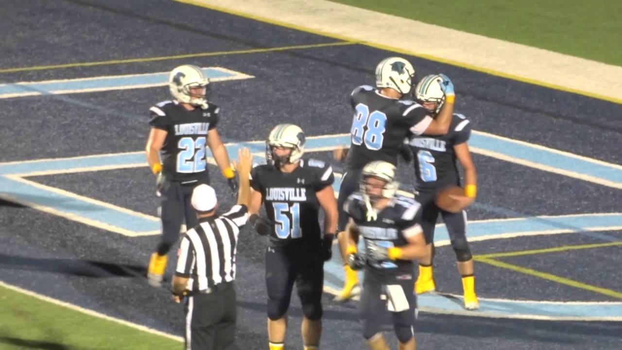Minerva Lions at Louisville Leopards Varsity Football HD Highlights 9 ...