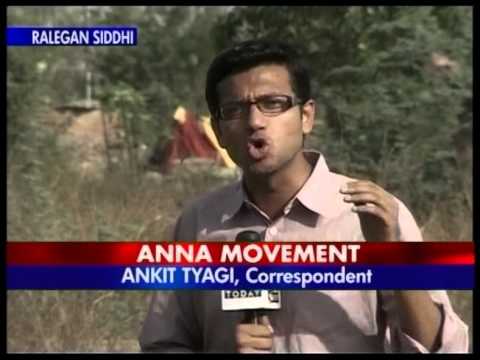 BEST SPOT NEWS REPORTING ANKIT TYAGI ANNA MOVEMENT MONTAGE - YouTube