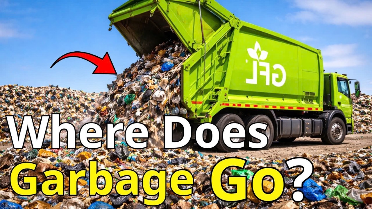 Where Does Your GARBAGE Really GO After It’s BURIED? - YouTube