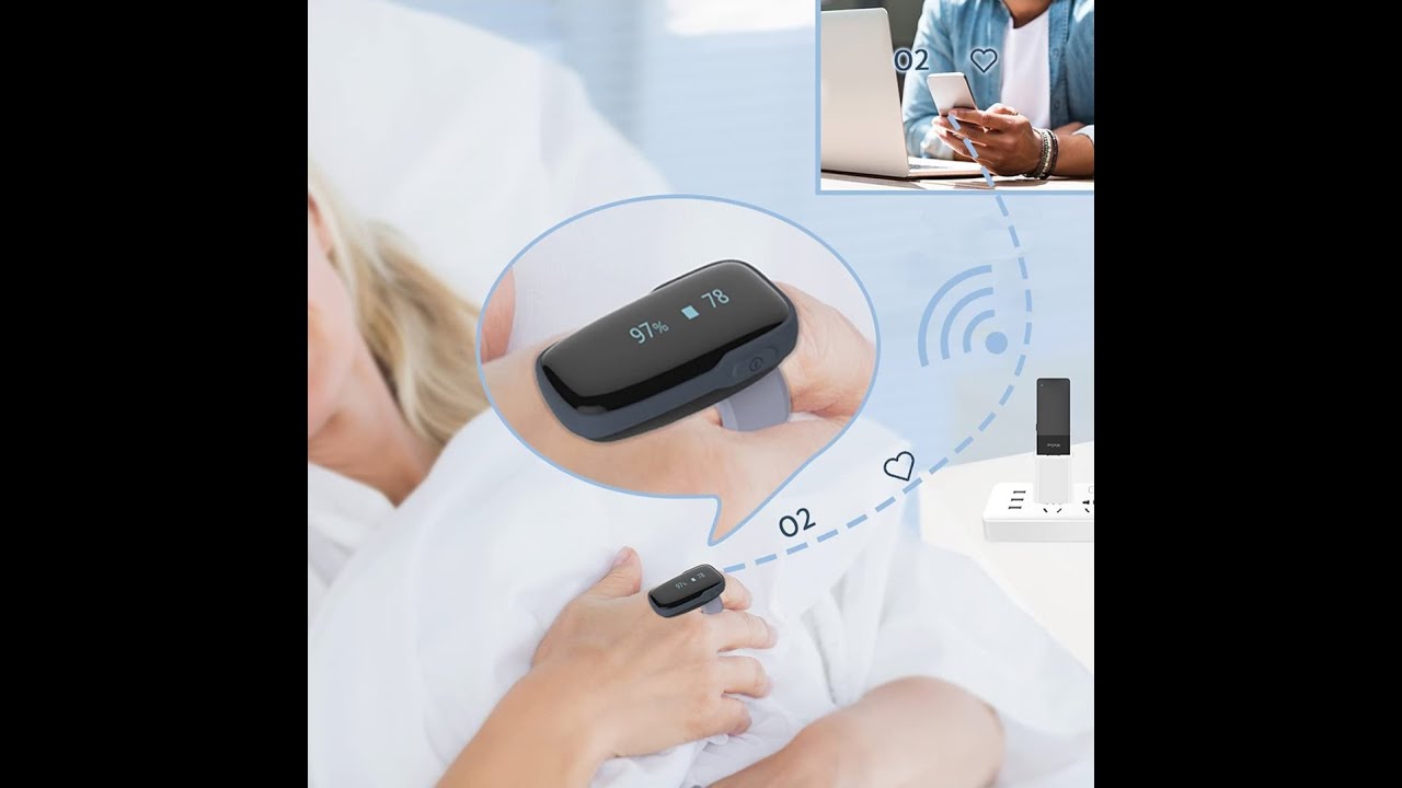 Wellue Oxylink™ Remote Oxygen Monitor - YouTube