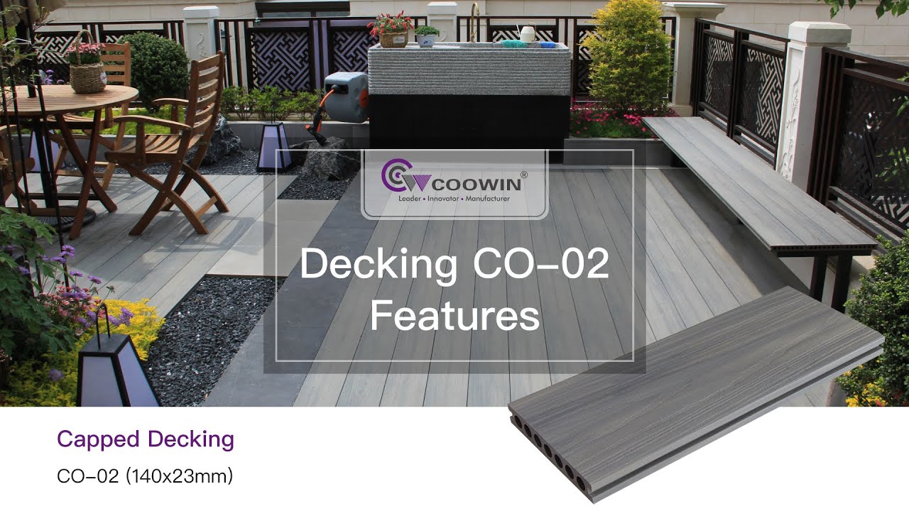 COOWIN® Cappe Composite Decking—CO-02 - YouTube
