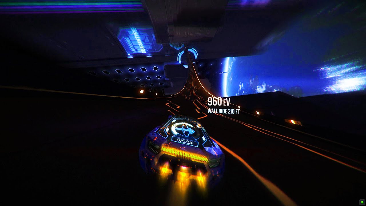 The best relaxing racing game Distance * - YouTube