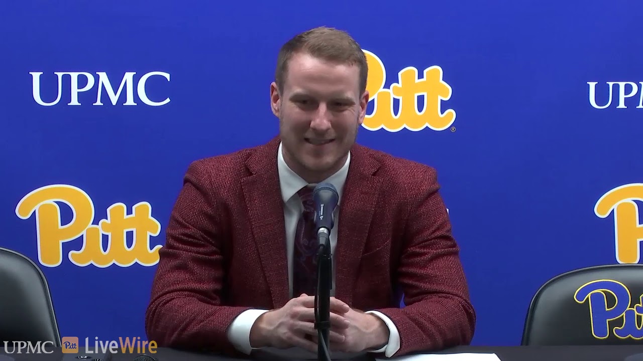 Pitt Men's Basketball | Nicholls State HC Austin Claunch | Post-game ...