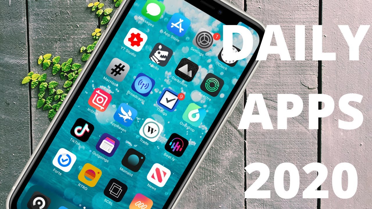 All the iPhone Apps I use DAILY 2020! - YouTube