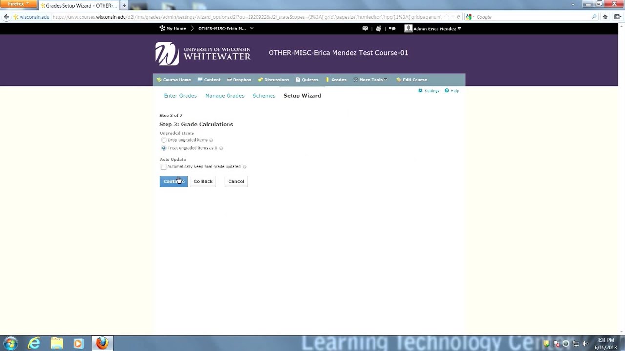 Desire2Learn v10: Gradebook Overview - YouTube