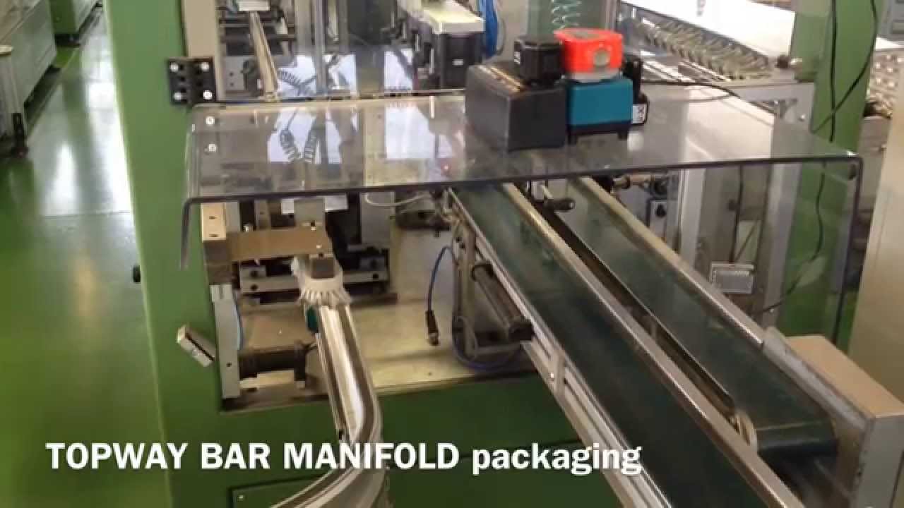 Video Topway Bars Manifold Packaging - YouTube