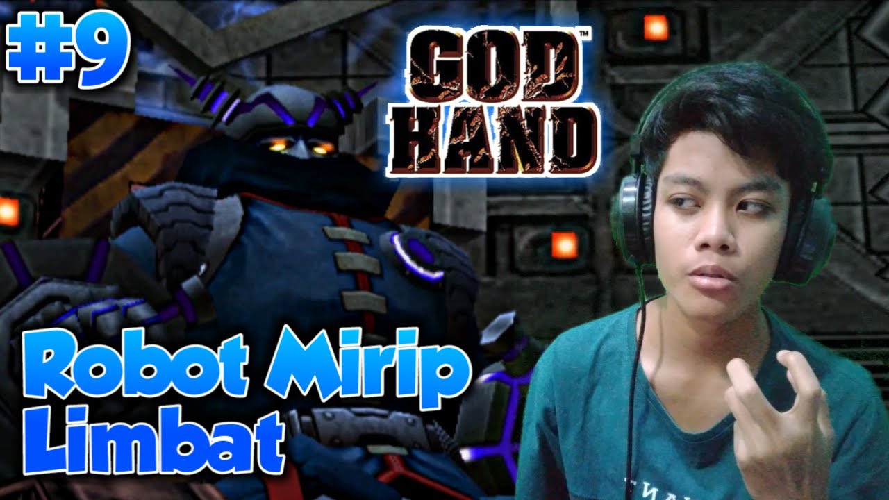 MELAWAN AZEL & ROBOT LIMBAT - GOD HAND INDONESIA - PART 9 - YouTube