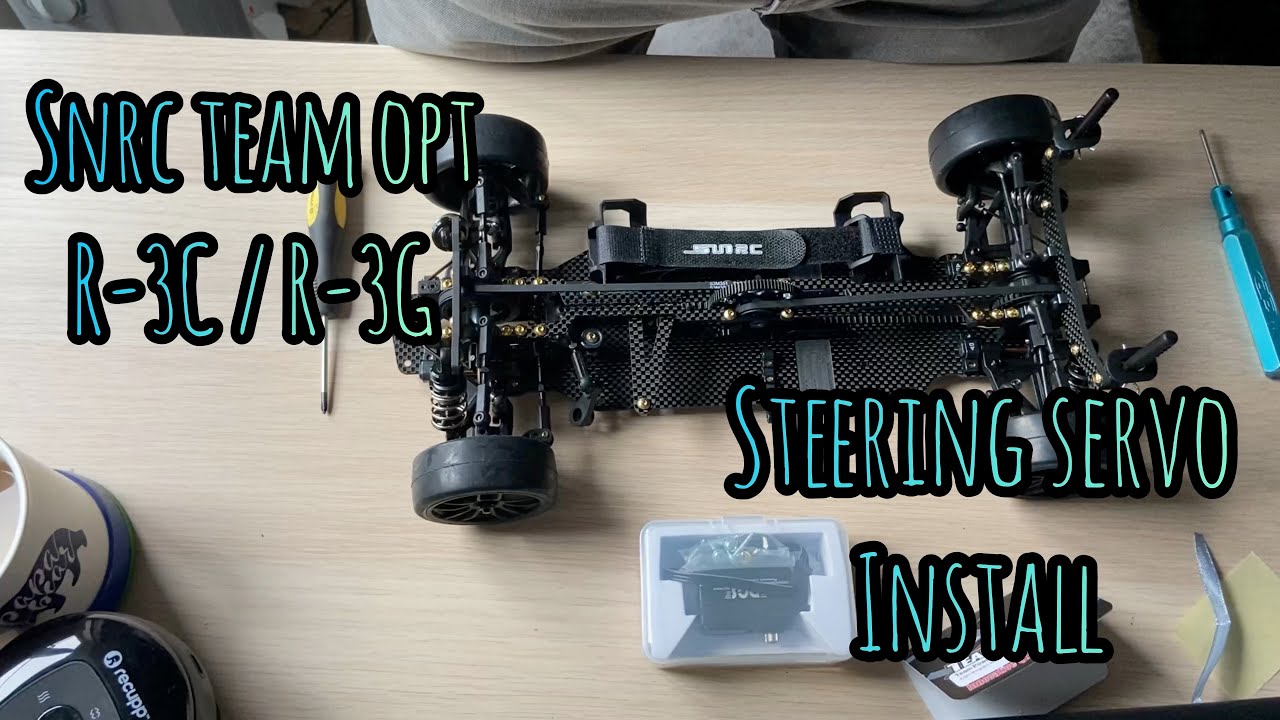 Team Opt SNRC R3-C steering servo install- time saving tip!! - YouTube