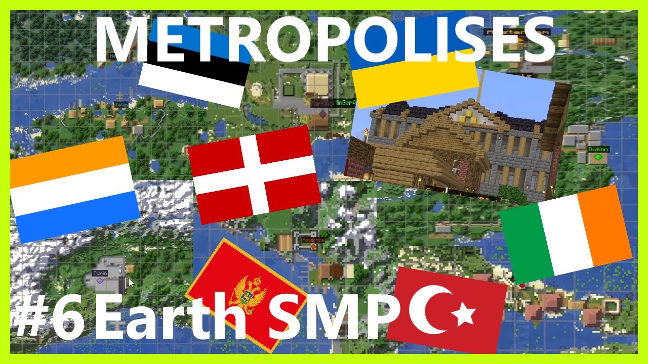 METROPOLISES in Earth SMP - YouTube