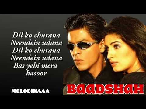 Baadshah O Baadshah - HD Video | Shahrukh Khan & Twinkle Khanna ...
