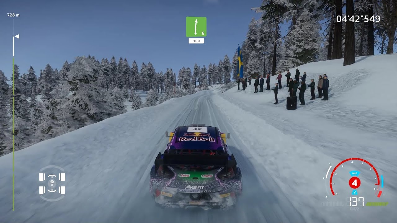 WRC Generations – The FIA WRC Official Game - Snow Gameplay PC (4K ...