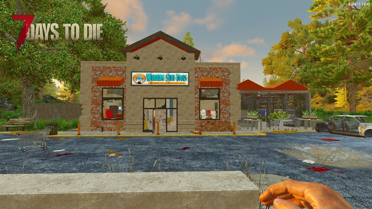 7 Days to Die - Survival Series - Episode 4 - Working Stiff Tools - YouTube