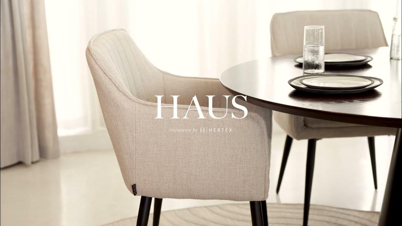 Elena and Chelsea Chairs | HAUS by Hertex - YouTube