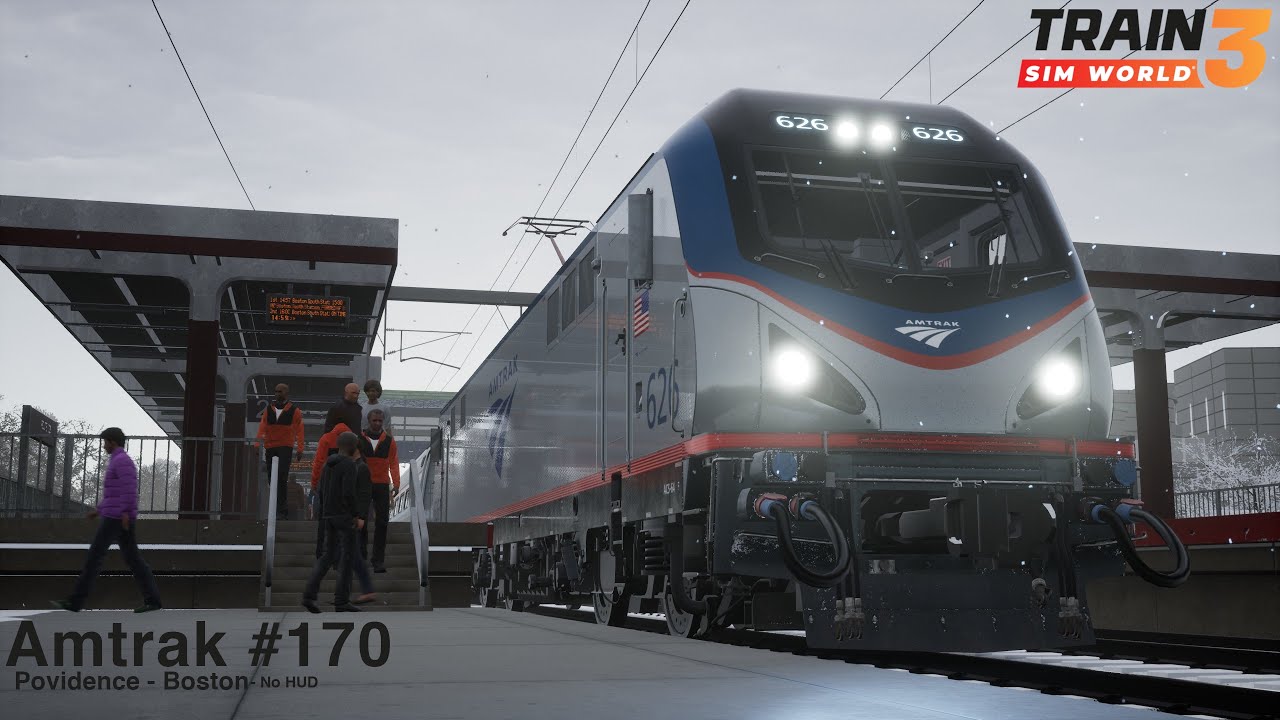 Amtrak #170 | Boston Sprinter | TSW 3 - YouTube