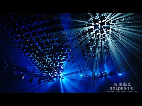 Golden Sea New Light Show - YouTube