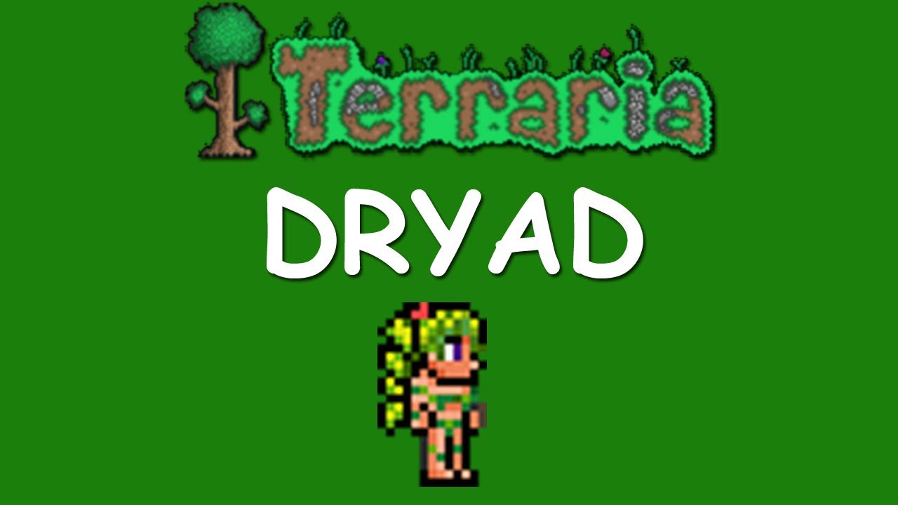 Terraria - How to get the Dryad - YouTube