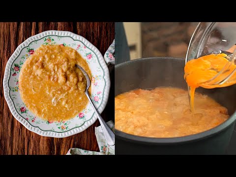 Sopa de ajo tradicional