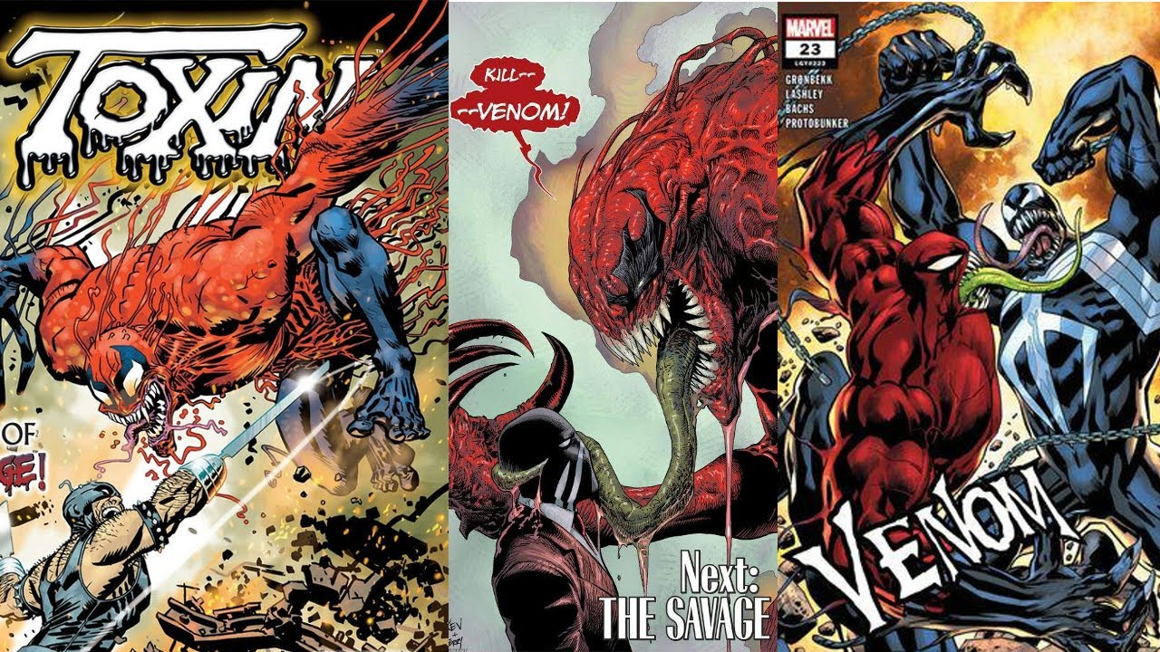 TODOS los PODERES y HABILIDADES del SIMBIONTE TOXIN | Marvel Cómics ...