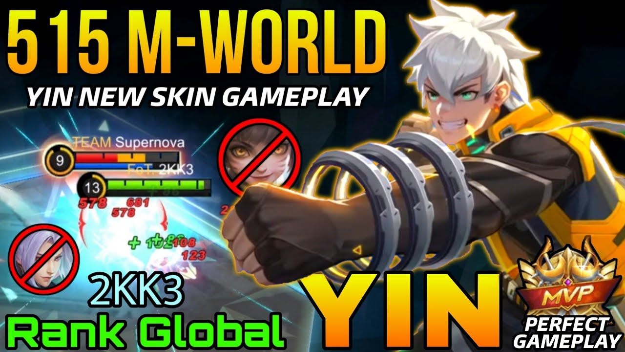 Yin 515 M-WORLD New Skin Perfect Play! - Top Global Yin by 2KK3 ...