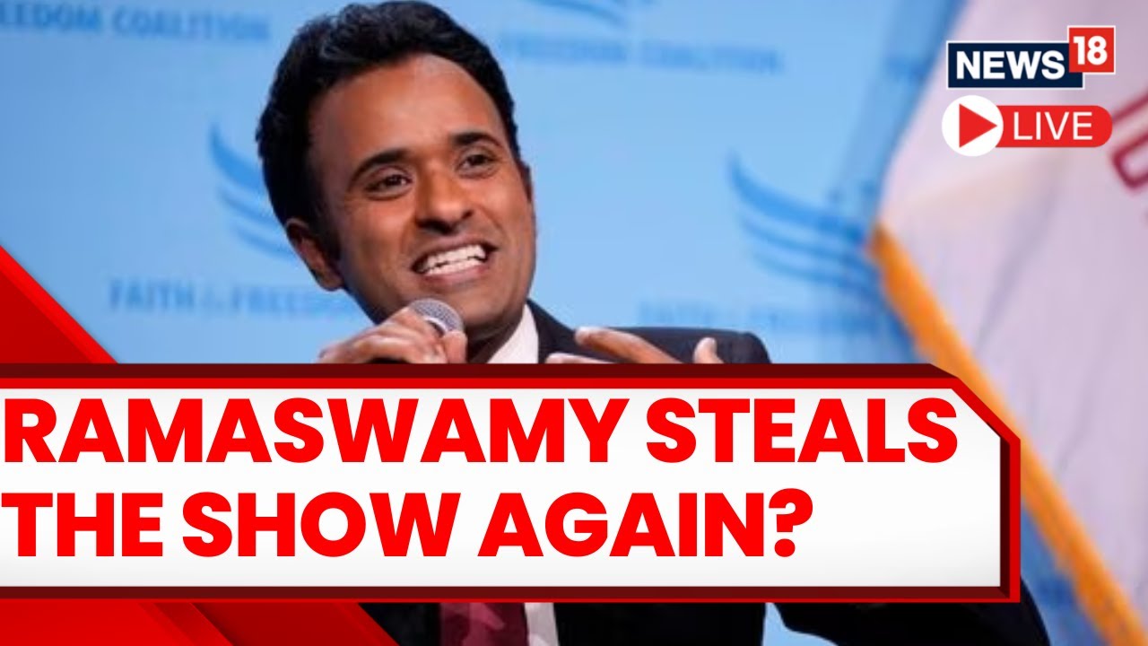 Vivek Ramaswamy LIVE | Vivek Ramaswamy At GOP Debate 2023 LIVE | USA ...