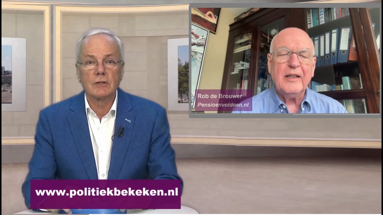 Politiek Bekeken - Rob de Brouwer het pensioenstelsel. Beter ten halve ...