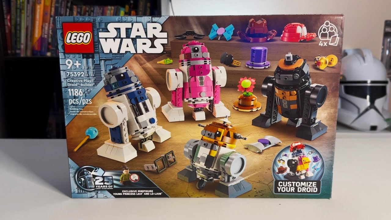 Lego Creative Play Droid Builder (75392) Review - YouTube