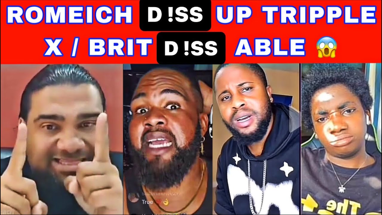 BRIT D !SS UP ABLE BOSS 😱 ROMEICH D !SS UP TRIPPLE X 😱‼️ - YouTube