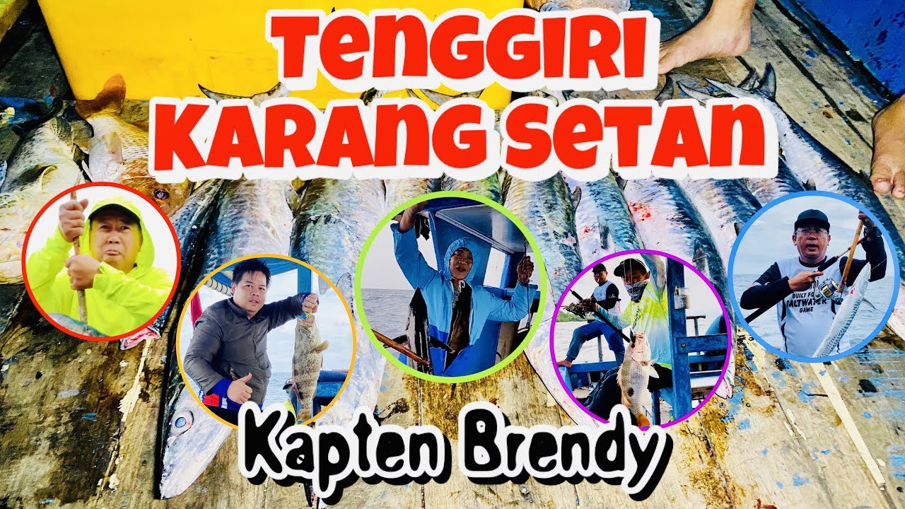 VIDEO MANCING IKAN TENGGIRI PULAU 1000 KARAWANG KARANG SETAN - YouTube