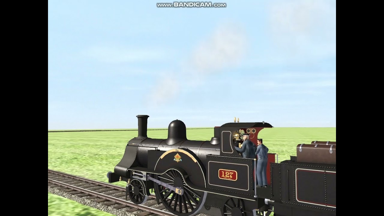 LNWR Problem vs Precursor Racing Trainz - YouTube