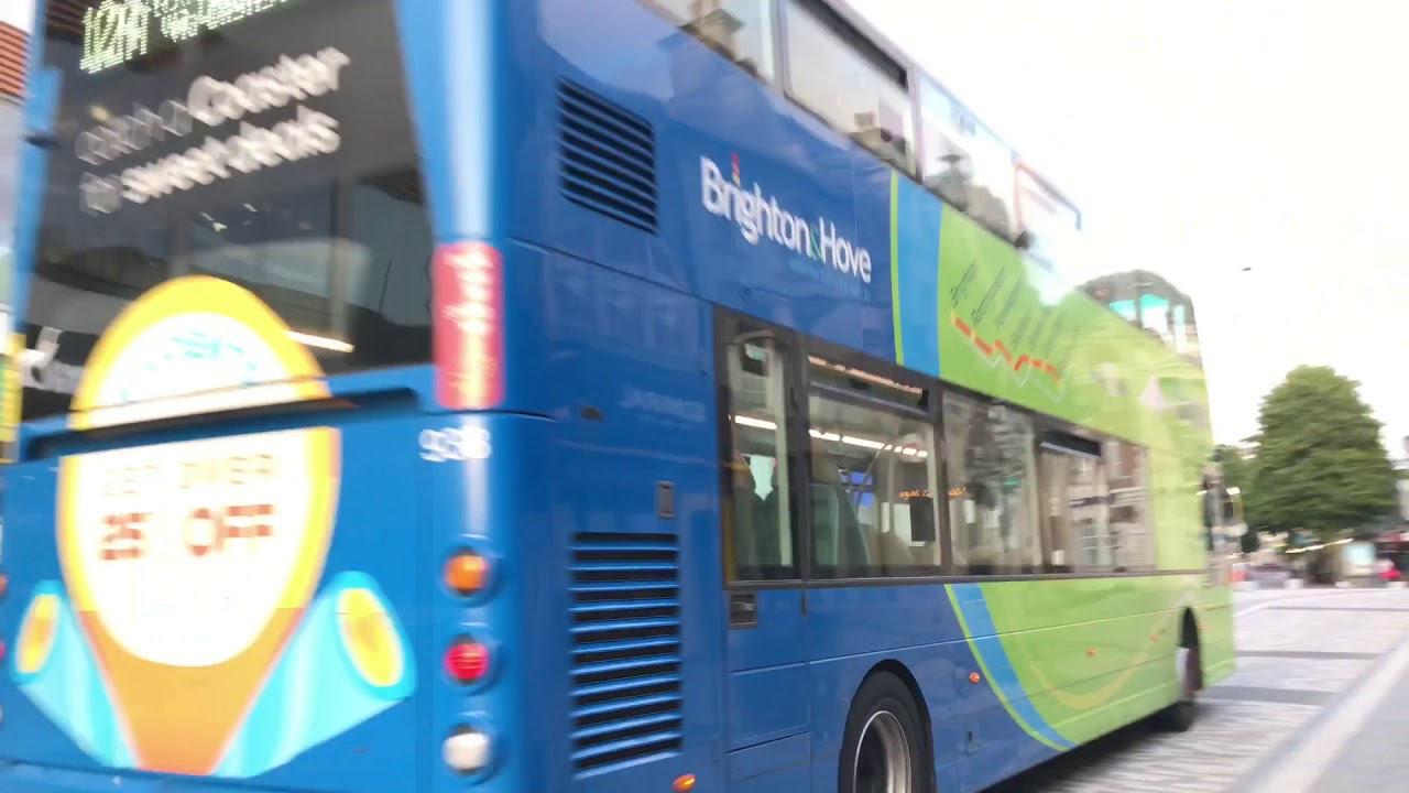 Route 12A Coaster at Eastbourne Town Centre - YouTube