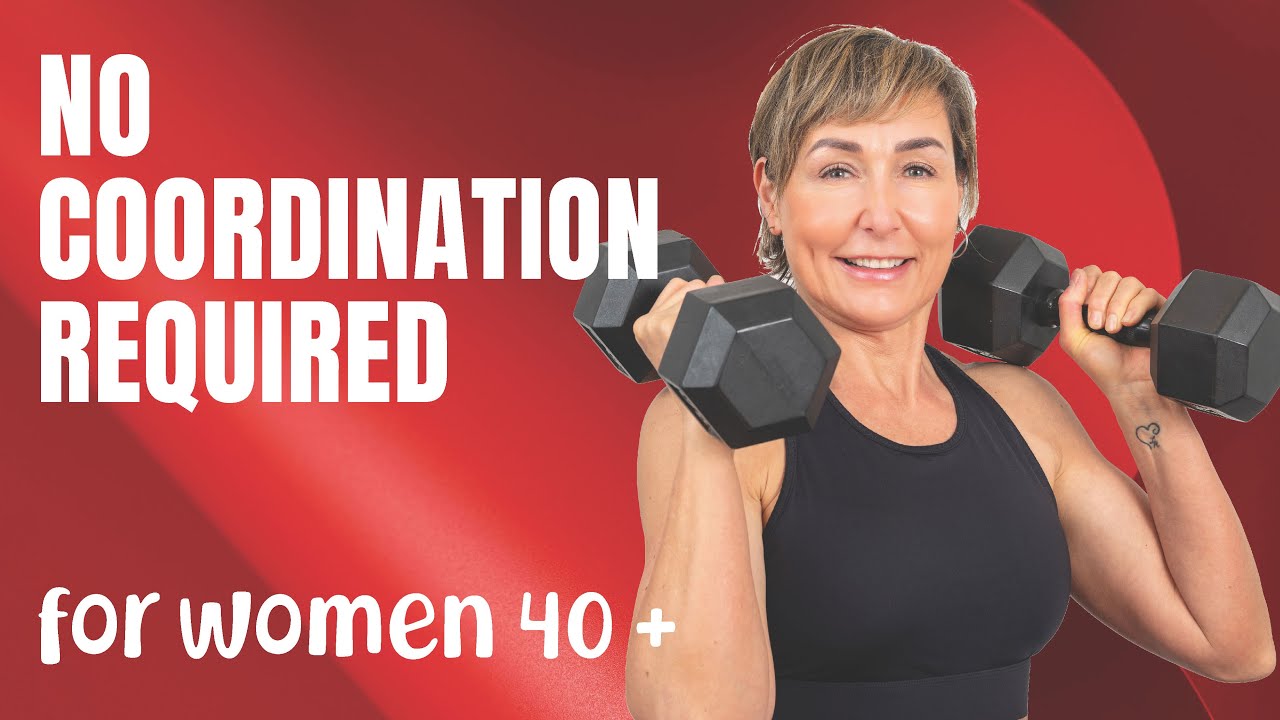 HIIT Workout Using the STEP and Dumbbells for Women Over 40 - YouTube