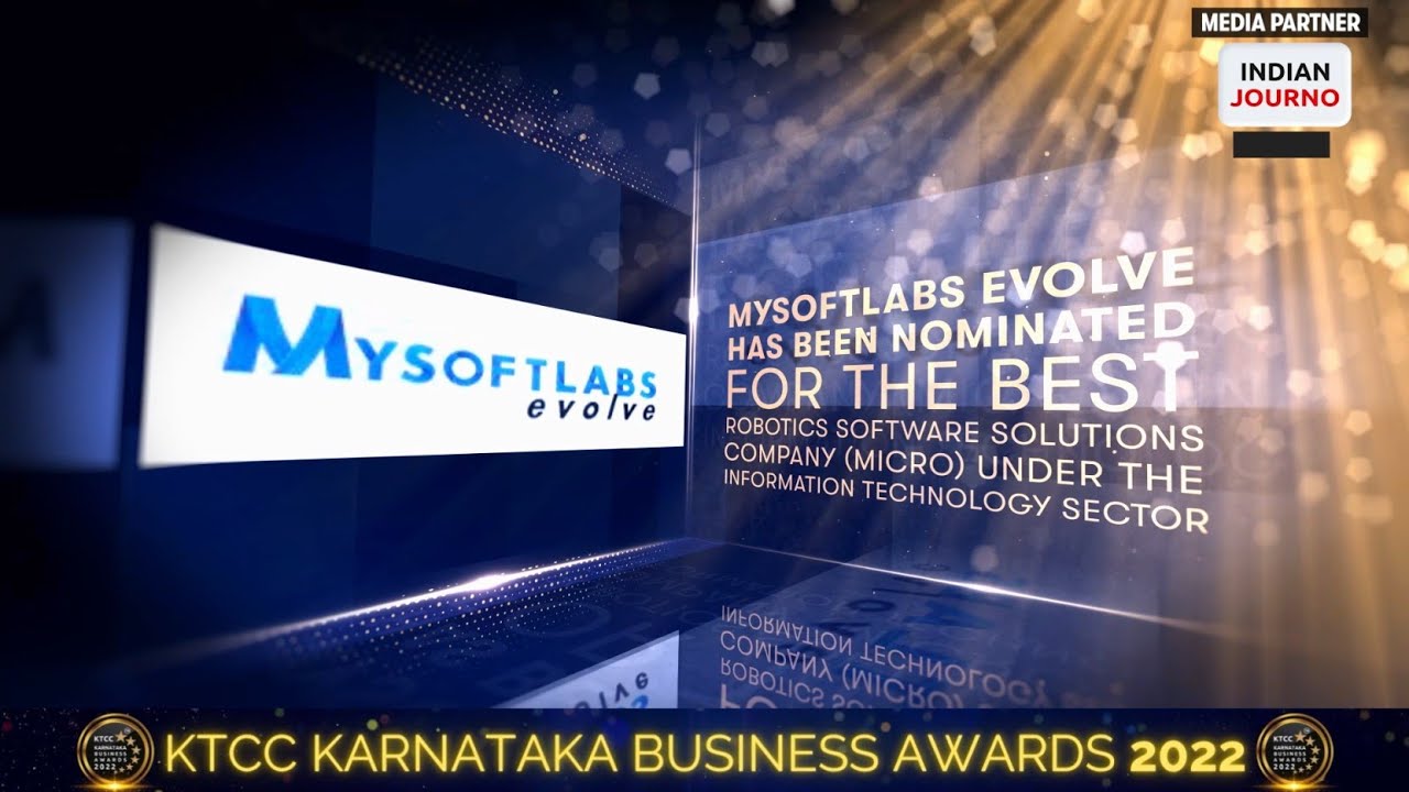 Mysoftlabs Evolve has been nominated for Best Robotics Software ...