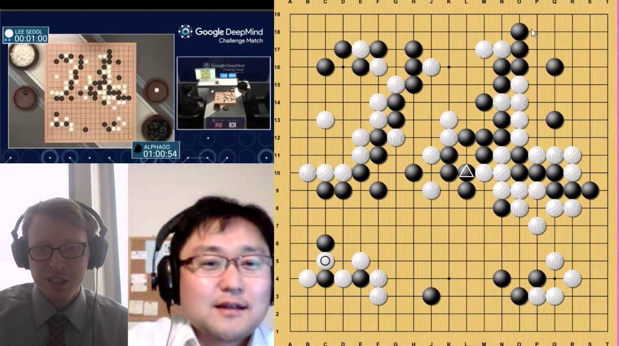 AlphaGo vs Lee Sedol: Match 4: What is going on? - YouTube