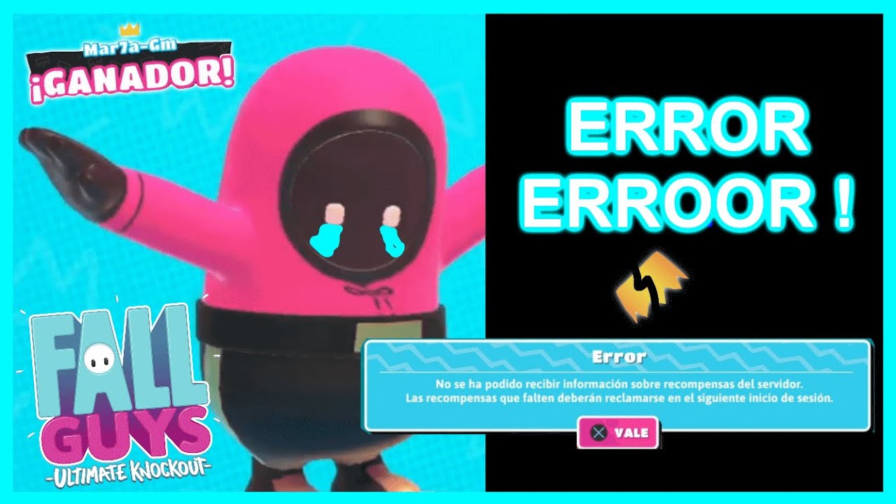 FALL GUYS - ERROR ERROOR ! - YouTube