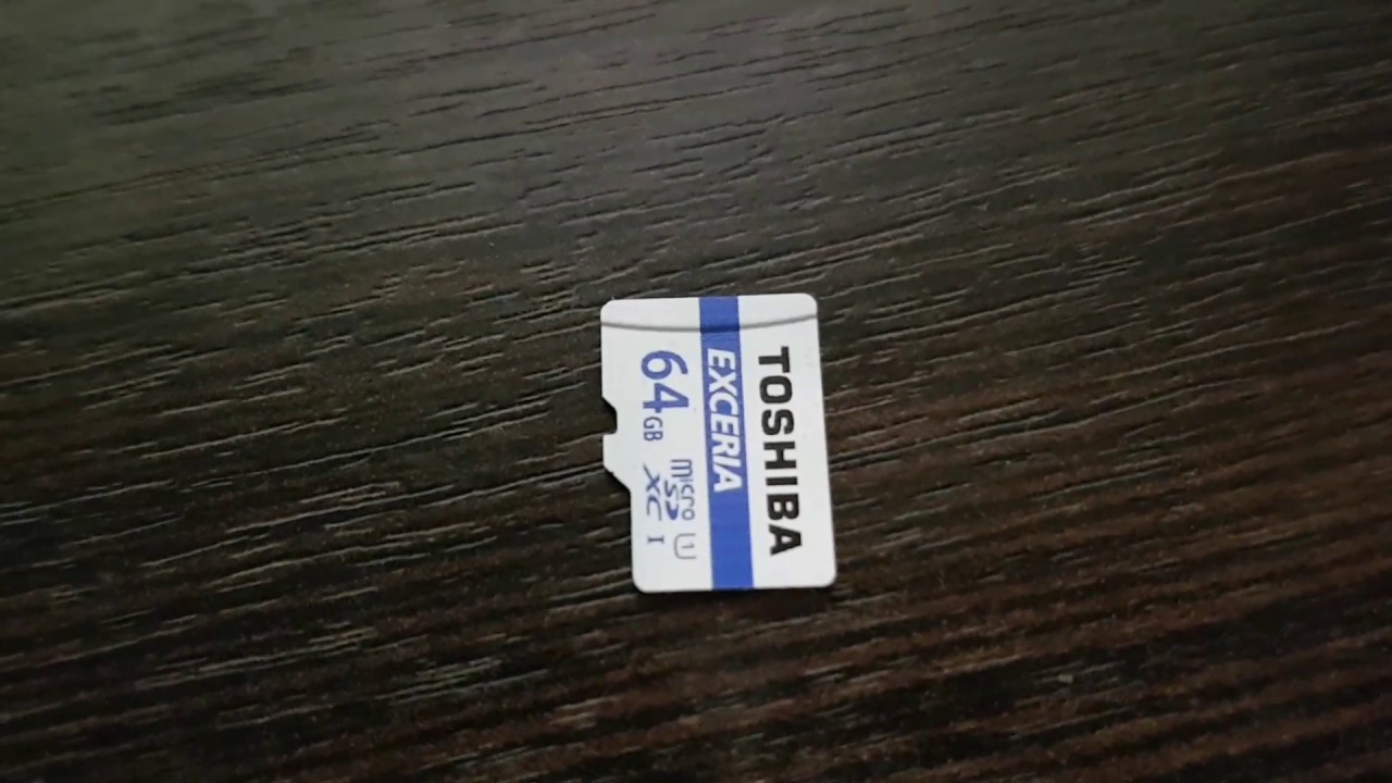 Bad sd card 64gb toshiba - YouTube