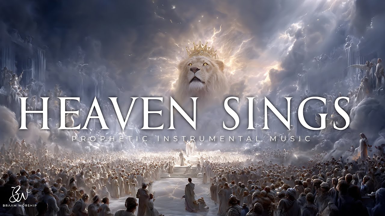 Heaven Sings Holy | Prophetic Warfare Prayer Instrumental - YouTube