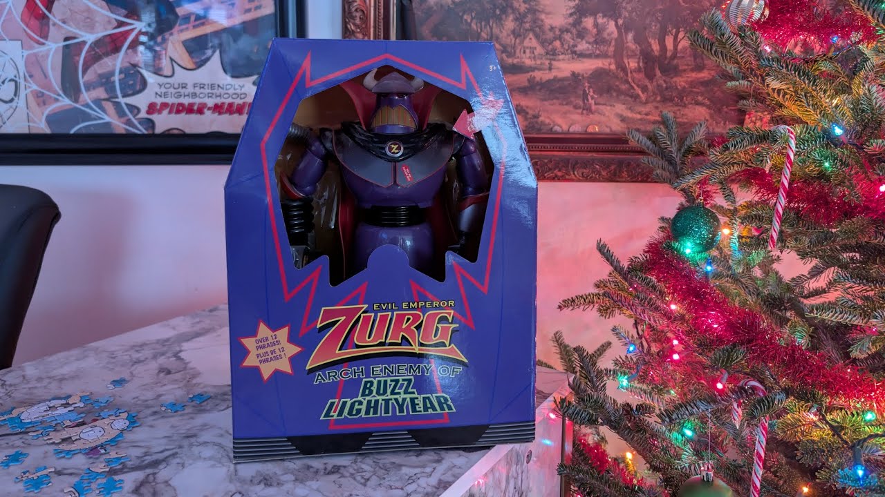Toy story zurg figure (quick show off) - YouTube