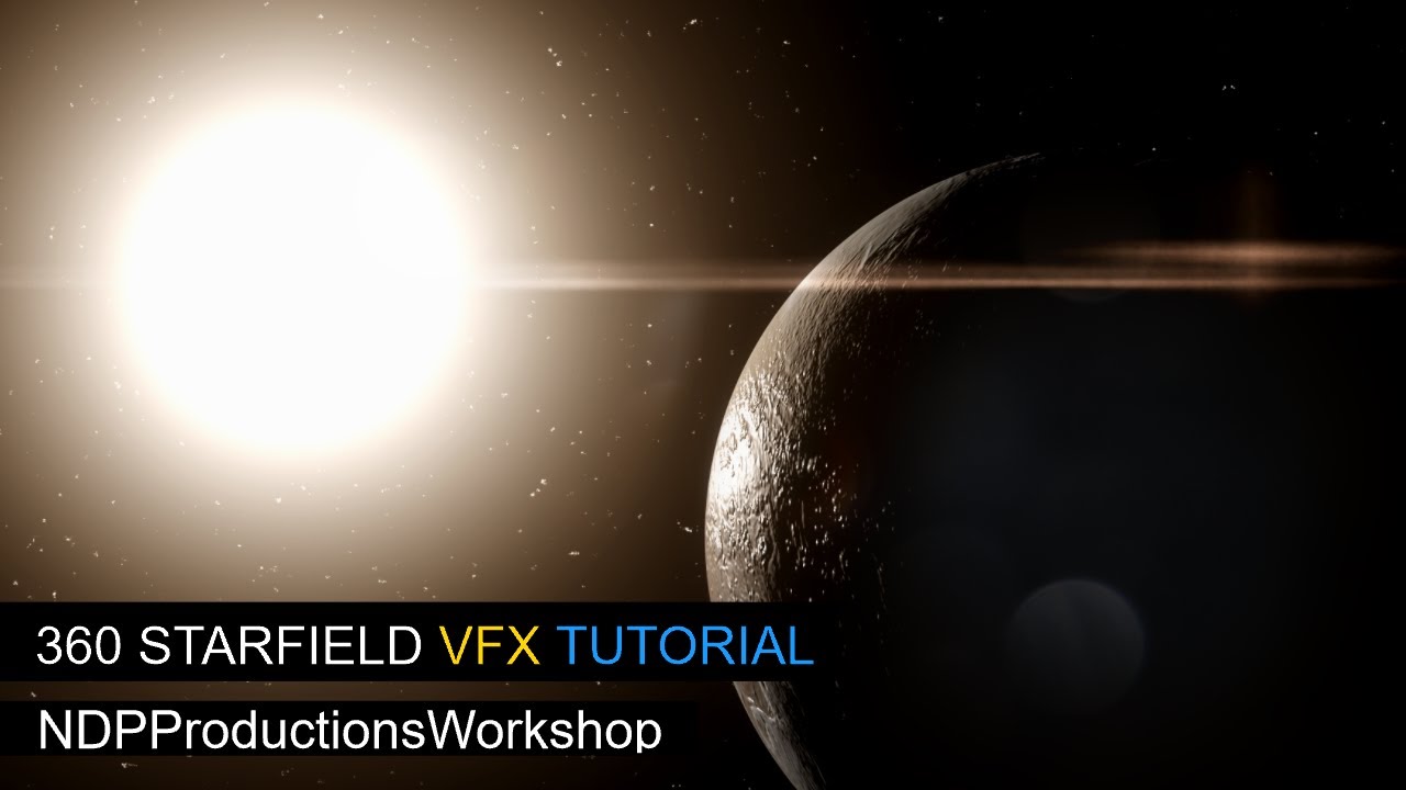 Make a 360 STARFIELD for FREE | Hitfilm Express Tutorial - YouTube